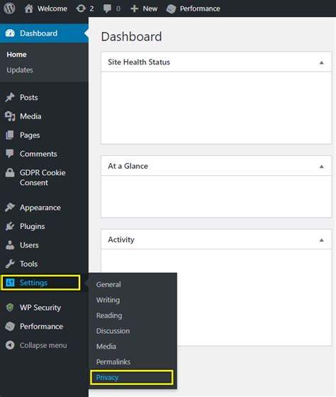 How To Add A Privacy Policy In WordPress EzSEONews