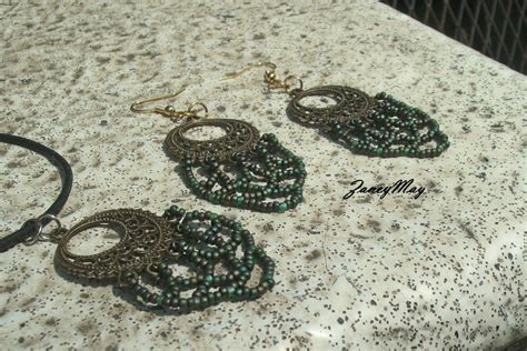 Seed Bead Earring Pattern In PDF Etsy