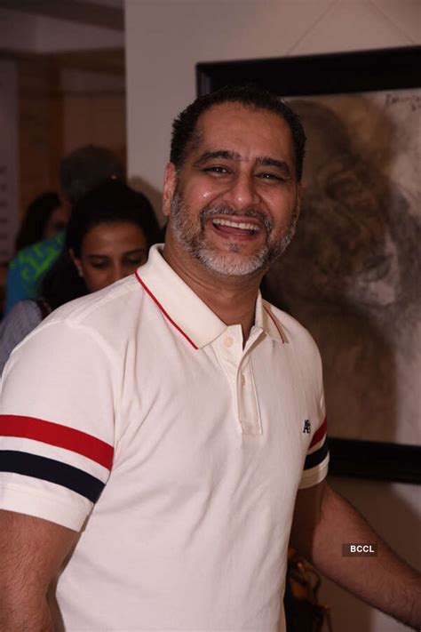 Tina Tahiliani Parekh During A Solo Show Of Recent Monochrome By Master Akbar Padamsee