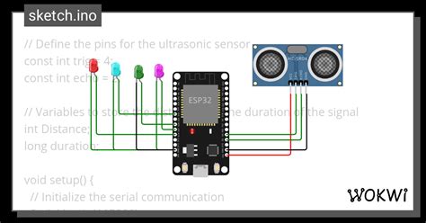 Efficient Street Lights Wokwi Esp32 Stm32 Arduino Simulator