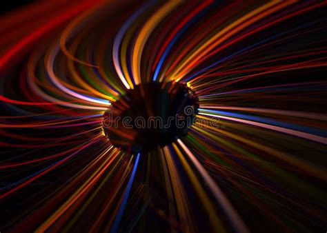Abstract Wariegated Wire Background Stock Illustration Illustration