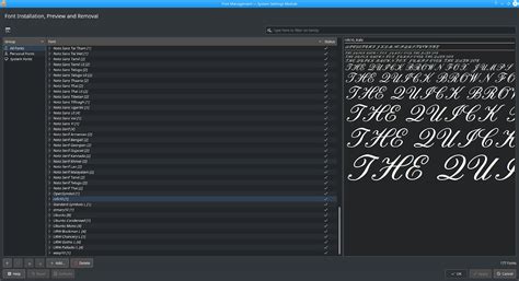 K Digest Kde Plasmas Font Management Application Font Install Could Use Some Love