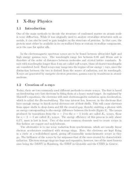 Pdf X Ray Physics 11 Introduction