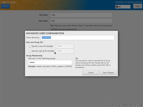 Fedora 26 Netinstall Server Install Guide If Not True Then False
