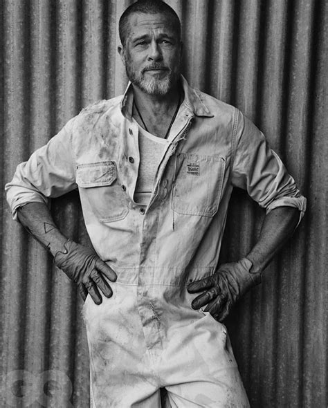 Brad Pitt Makes Internet Swoon With Rugged Looks On Magazine Cover