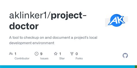 Github Aklinker1project Doctor A Tool To Checkup On And Document A