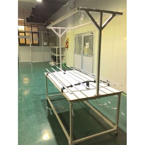 Metallic Grey X PCB Assembling Table At In New Delhi ID