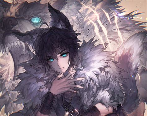 Anime Wolf Boy Wallpapers Wallpaper Cave
