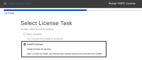 Configure HSEC License On SD WAN XE Edge Router Cisco