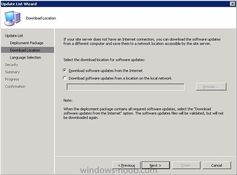 Using Update Lists When Deploying Monthly Updates Software Update