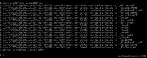 网络编程—使用c语言实现发送tcp数据包，以命令行形式运行sendtcp Sourceip Sourceport Destip Destport；（原理和常见错误分析）c语言写一个