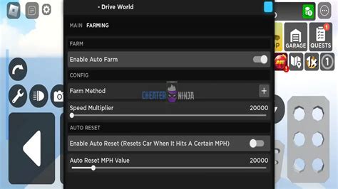Drive World Script Roblox Mobile Hack 2024 Cheaterninja