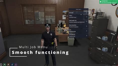 Multi Job Menu System [esx] Fivem Store