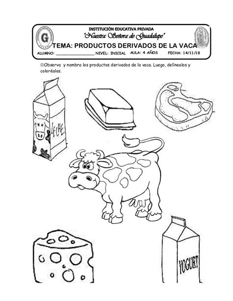 Dibujos Para Colorear Derivados De La Vaca Imagui Porn Sex Picture