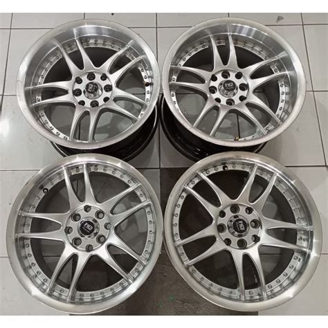 Jual Velg Mobil Racing Ring 16 Kiwami R16x7 5 8 5 Baut 4 Et35 Shopee