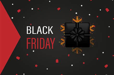 블랙 프라이데이 세일 배너 포스터 검은 색과 빨간색 배경에 로고 가격에 대한 스톡 벡터 아트 및 기타 이미지 가격 개념