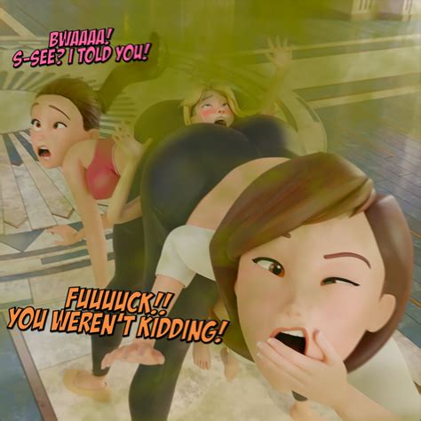 Rule 34 3d 3girls Ass Ass On Face Ass Sniffing Between Ass Big Ass