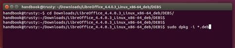 How To Upgrade To Libreoffice 44 In Ubuntu 1404 Ubuntuhandbook