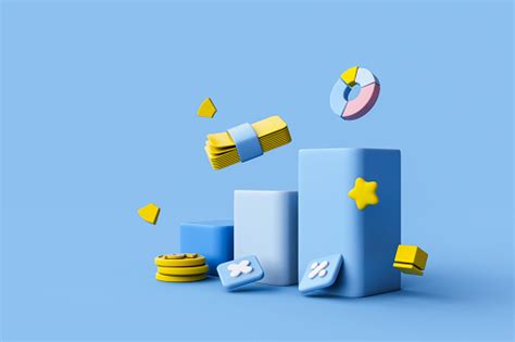 파란색 막대 및 파이 그래프 3d 렌더링 퍼센트 기호에 대한 스톡 사진 및 기타 이미지 퍼센트 기호 아이콘 3차원 형태 Istock