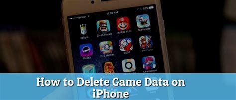 How To Delete Game Data On IPhone IMentality