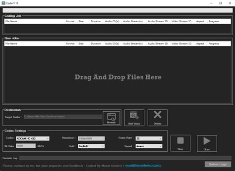 Github Mos Mcoderv C Ffmpeg Based Xdcam H And H Video