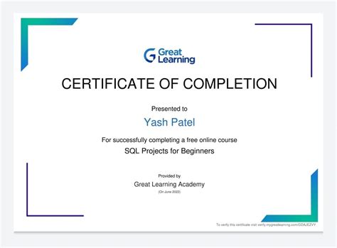 yash patel on linkedin i have completed sql project for beginners and