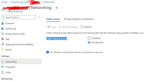 Public Network Access Enabled Does Not Really Work For Resource Azurerm Machine Learning