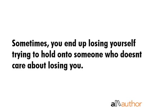 Losing Yourself Quotes