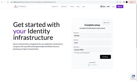 The Zitadel Quick Start Guide Zitadel Docs