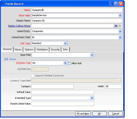 Creating A Field Of A Specific Type Aptify 63 Release Onwards Aptify Support