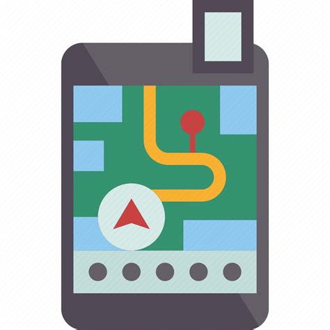 Navigation Location Map Mobile Application Icon Download On