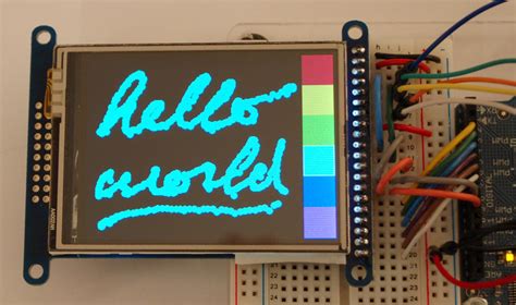 Touchscreen 28 Tft Touchscreen Adafruit Learning System