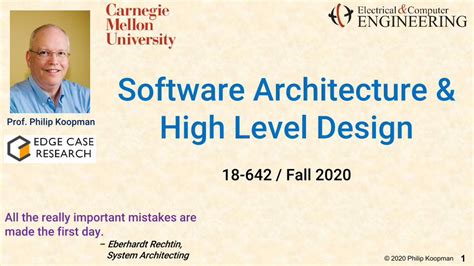 PDF Software Architecture High Level Designece Lectures Architecture HLD Pdf