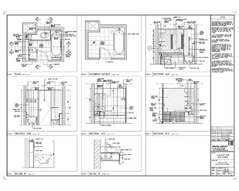 Section Details Chill Water Riser Of The Hospital Building Shown In The 2d Autocad Dwg Drawing