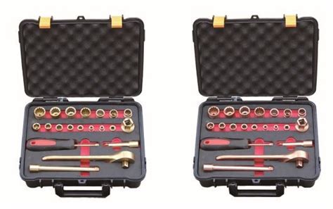 Non Sparking DR Socket Set 8pcs 28pcs Non Sparking Socket Sets X SPARK Brands