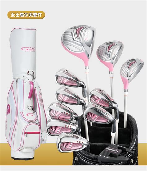 Gvtour 여성용 골프 클럽 풀 세트 그라파이트 셔틀 드라이버 페어웨이 우드 하이브리드 아이언 퍼터 Flex L 가방 포함 신제품골프 클럽