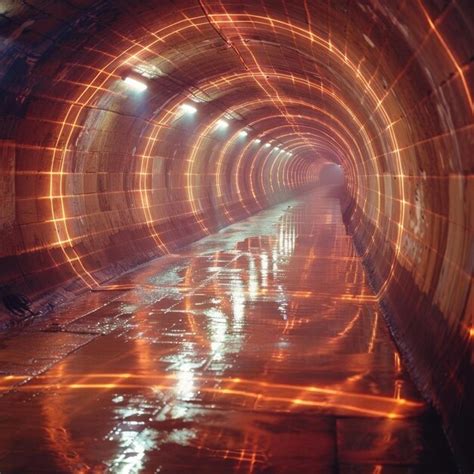 Quantum Radar Mapping Underground Structures Premium Ai Generated Image