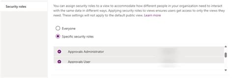 Security Roles In Model Driven App Views Aric Levins Digital