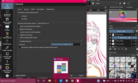 None Of The Tool Options Solutions Working R Krita