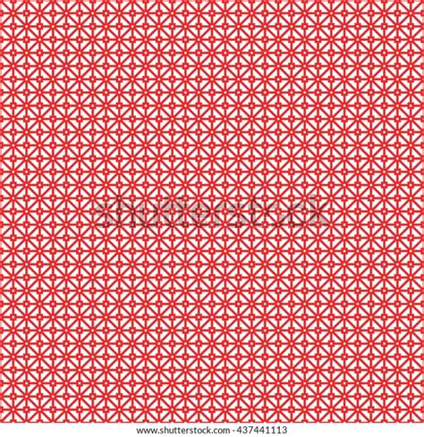 Seamless Striped Red Grid Pattern Abstract Stock Vector Royalty Free 437441113 Shutterstock