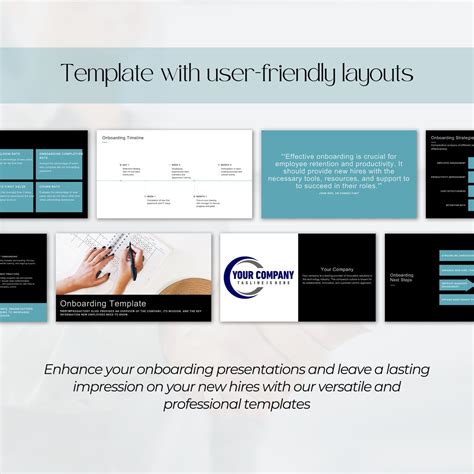 Onboarding Powerpoint Presentation Slide Deck Employee Onboarding Template Etsy