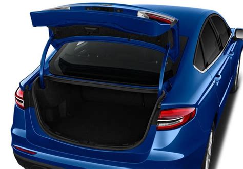 2022 Ford Fusion Trunk Space