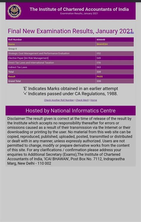 Bhavesh Garg On Linkedin Finally Cleared Ca In First Attempt ️🔥🙏