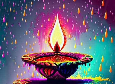 Premium Ai Image Dewali Background