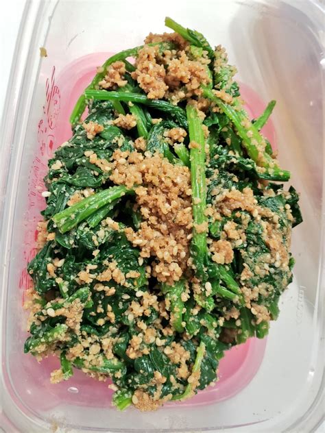 ともしん On Twitter よし！ たくさん作ったから 終わりー！ 春雨サラダ さつまいものレモン煮 ほうれん草の胡麻和え 卵焼き（冷凍させるか悩む） 冷蔵庫の中がたくさんになるので