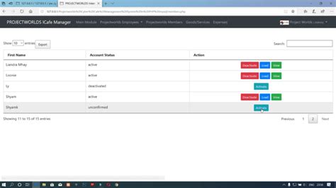 cyber cafe management system in php projectworlds