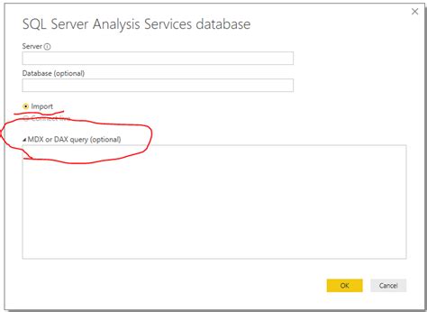 Solved Limit Ssas Data Import Through Mdxdax Query Microsoft Fabric