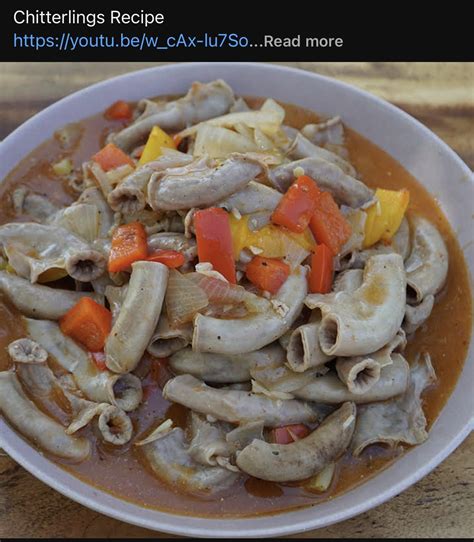 Chitterlings Recipe Rstupidfood