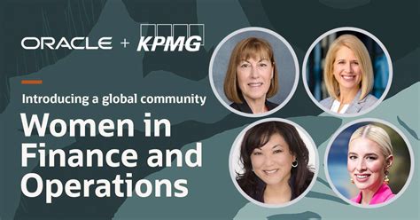 Women In Finance And Operations Oracle