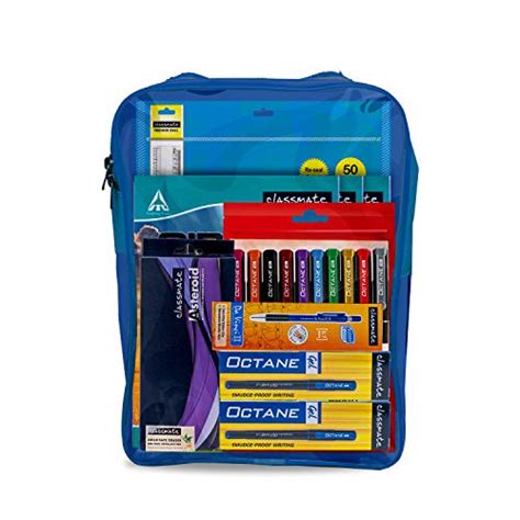 Classmate Scholastic Bag Kit 12 Assorted Items Online Classes Ting Kit A4 Sheets